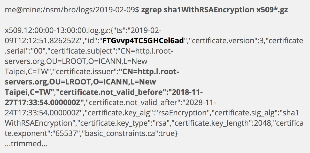 Examining Aspects of Encrypted Traffic Through Zeek Logs | Corelight