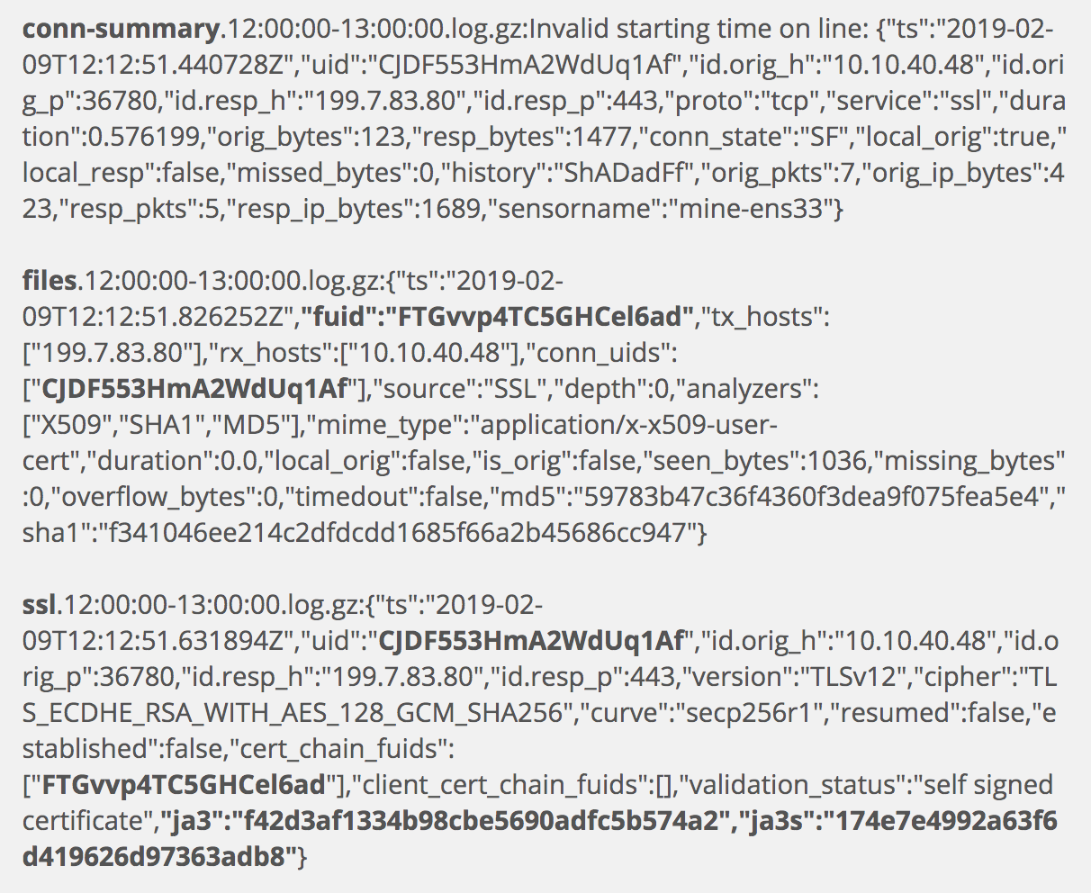 Examining Aspects of Encrypted Traffic Through Zeek Logs | Corelight