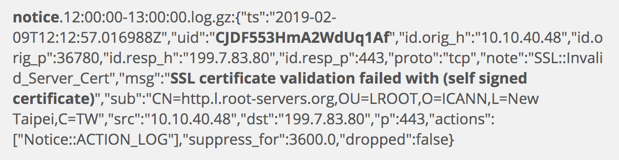 Examining Aspects of Encrypted Traffic Through Zeek Logs | Corelight
