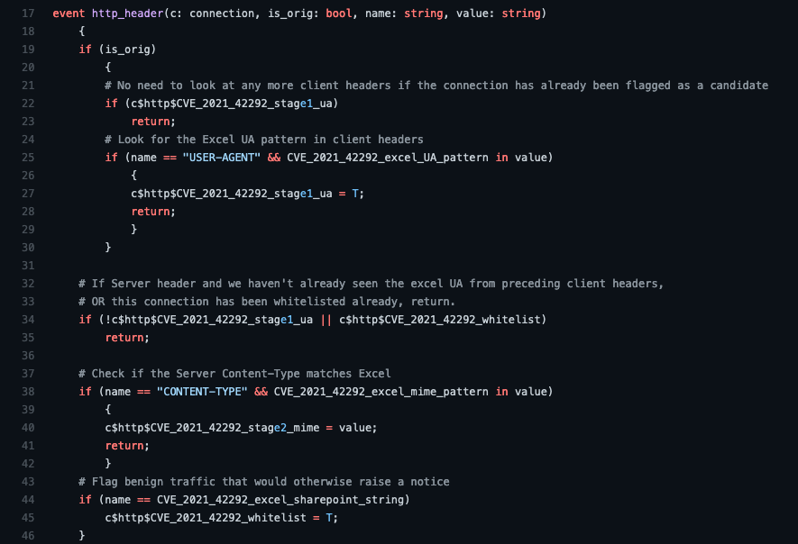 Detecting CVE-2021-42292 With Corelight & Zeek | Corelight