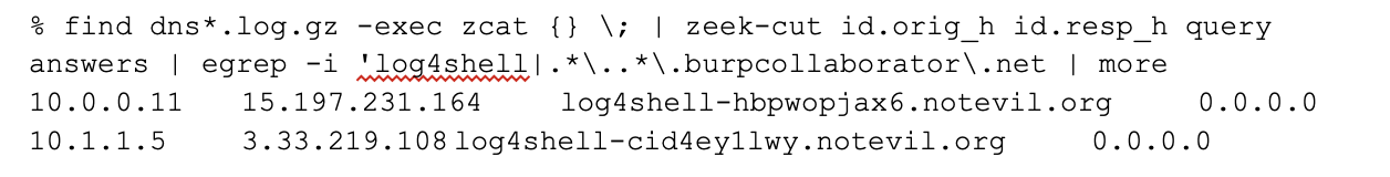 Detecting the CVE-2021-44228 Log4Shell Vulnerability | Corelight